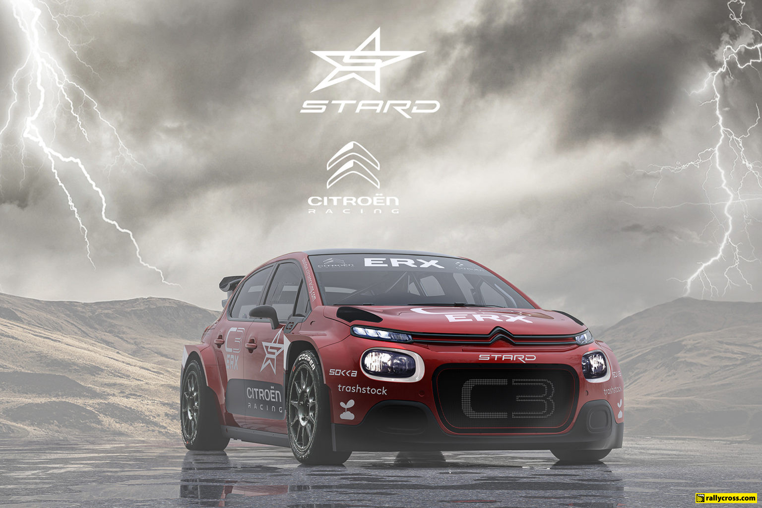 STARD and Citroën Racing present C3 ERX – rallycross.com